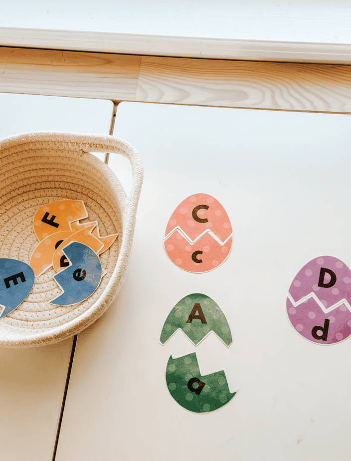 Fun Easter Egg Activity | Letter Match - Jasmine Ansah